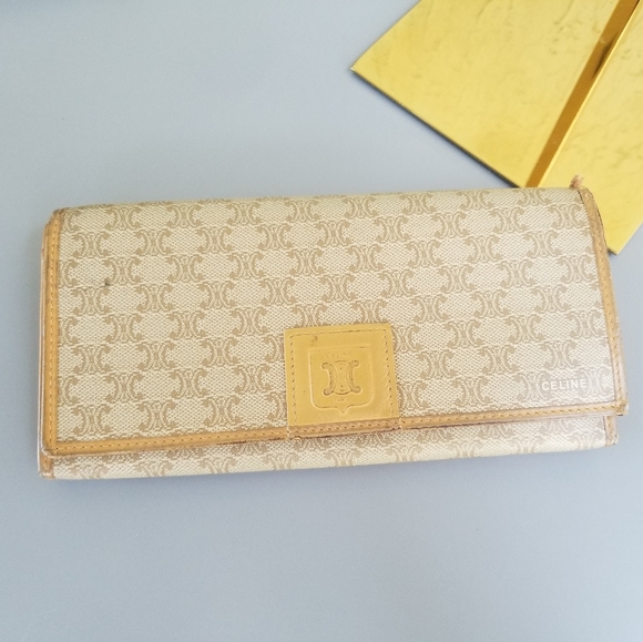 Celine | Bags | Celine Signature Wallet | Poshmark